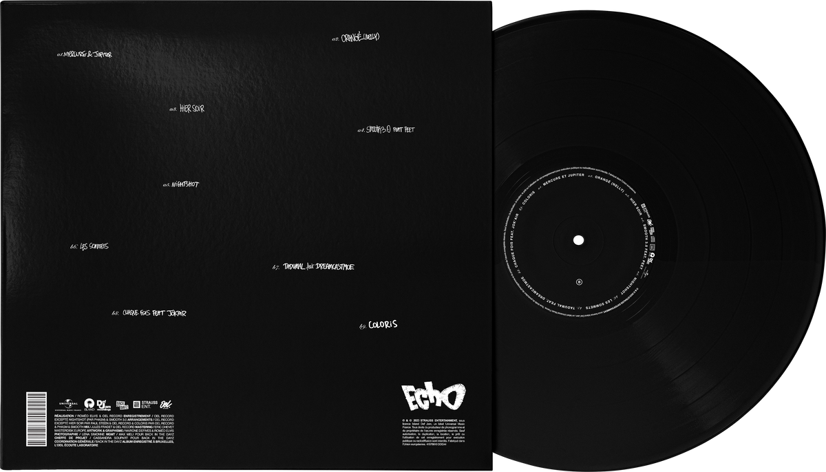 vinyle dédicacé ''Écho'' - Store Romeo Elvis